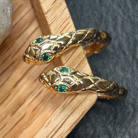 Jewelry | Snake Bite Huggie Hoop Earrings By Vibes Jewelry | Poshmark